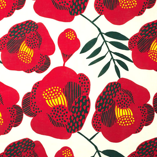 MAKUMO TEXTILES Limited Time Sale - Tsubaki Red - INDY BINDY Fabrics